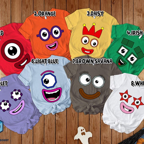 Numberblocks Costume - Etsy