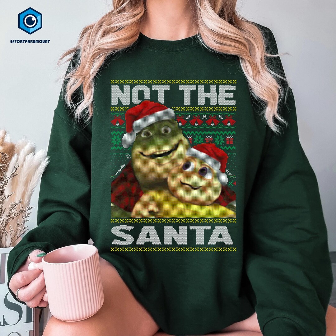 Baby Sinclair Earl Sinclair Not the Santa Ugly Christmas Sweatshirt ...