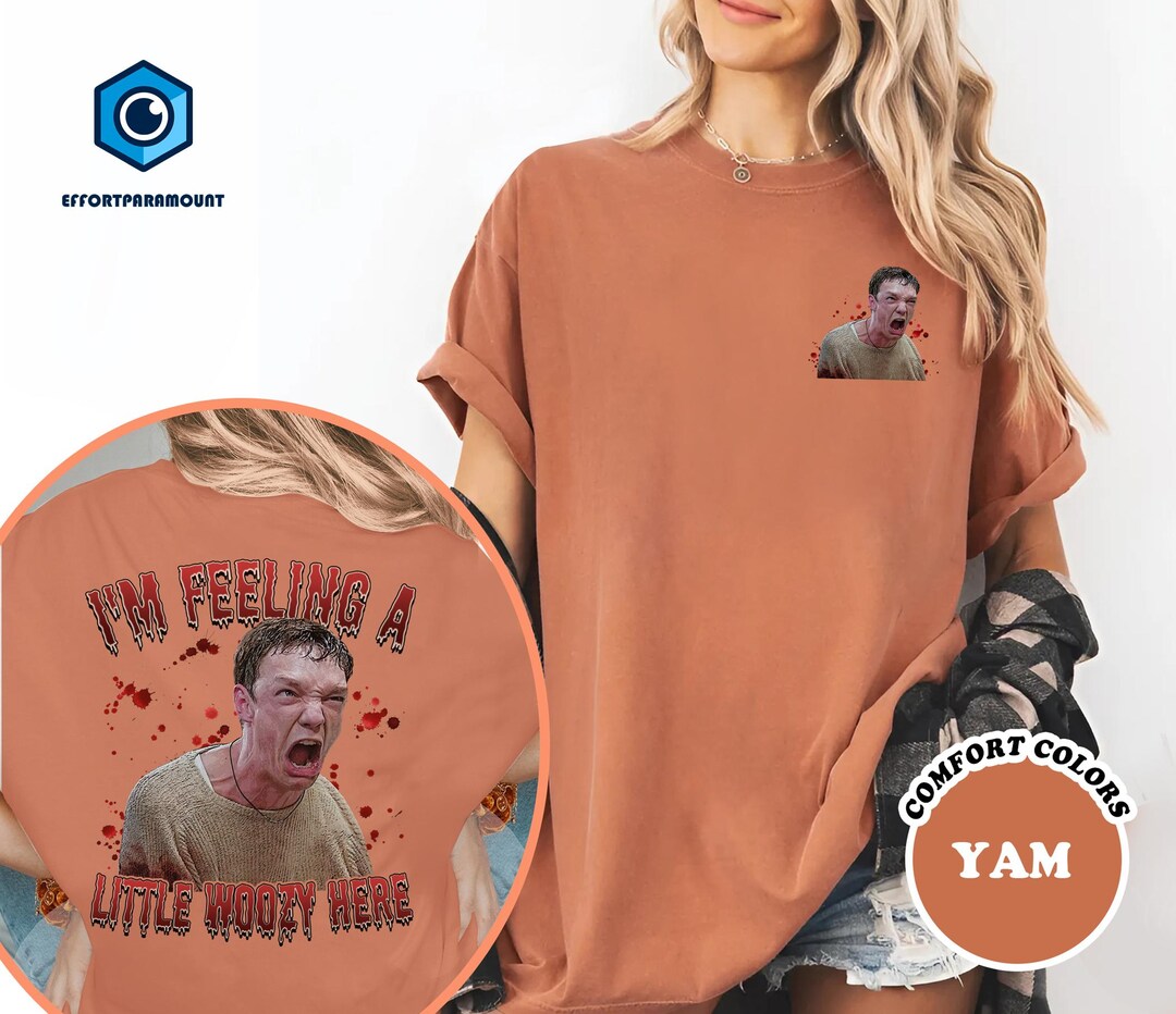 I'm Feeling a Little Woozy Here Shirt, Horror Movie T-shirt, Halloween ...