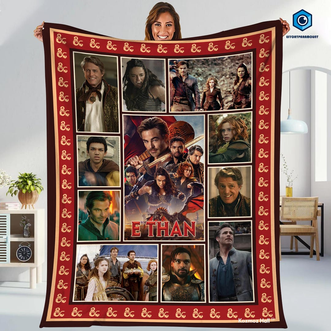 Dungeons & Dragons Honour Among Thieves Blanket | Dungeons Master ...