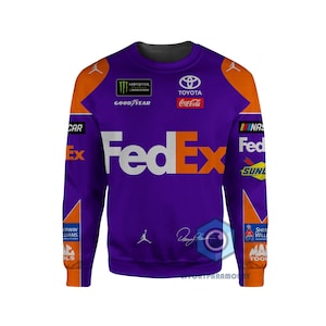 Denny Hamlin Shirt Hoodie Racing Uniform Clothes Nascar Sweatshirt Zip ...