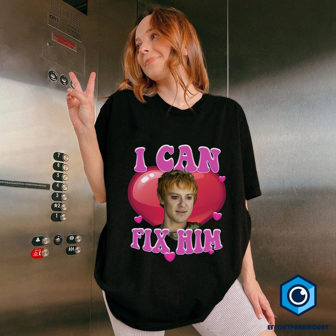 Joseph Quinn I Can Fix Him Shirt, Joseph Quinn Tshirt, Fan Girl Shirt ...