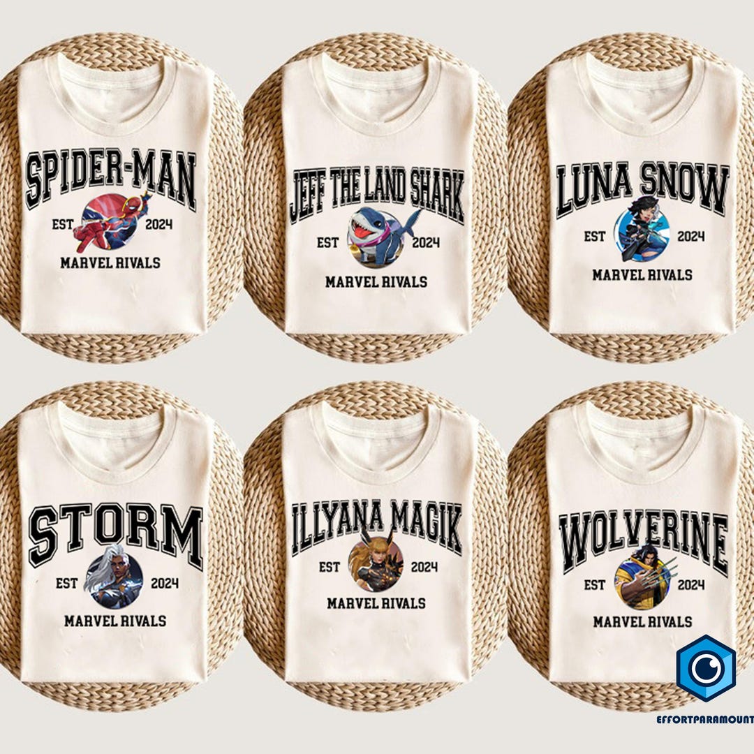 Avengers Rivals Shirt, Avengers Characters Shirt, Spiderman Shirt ...