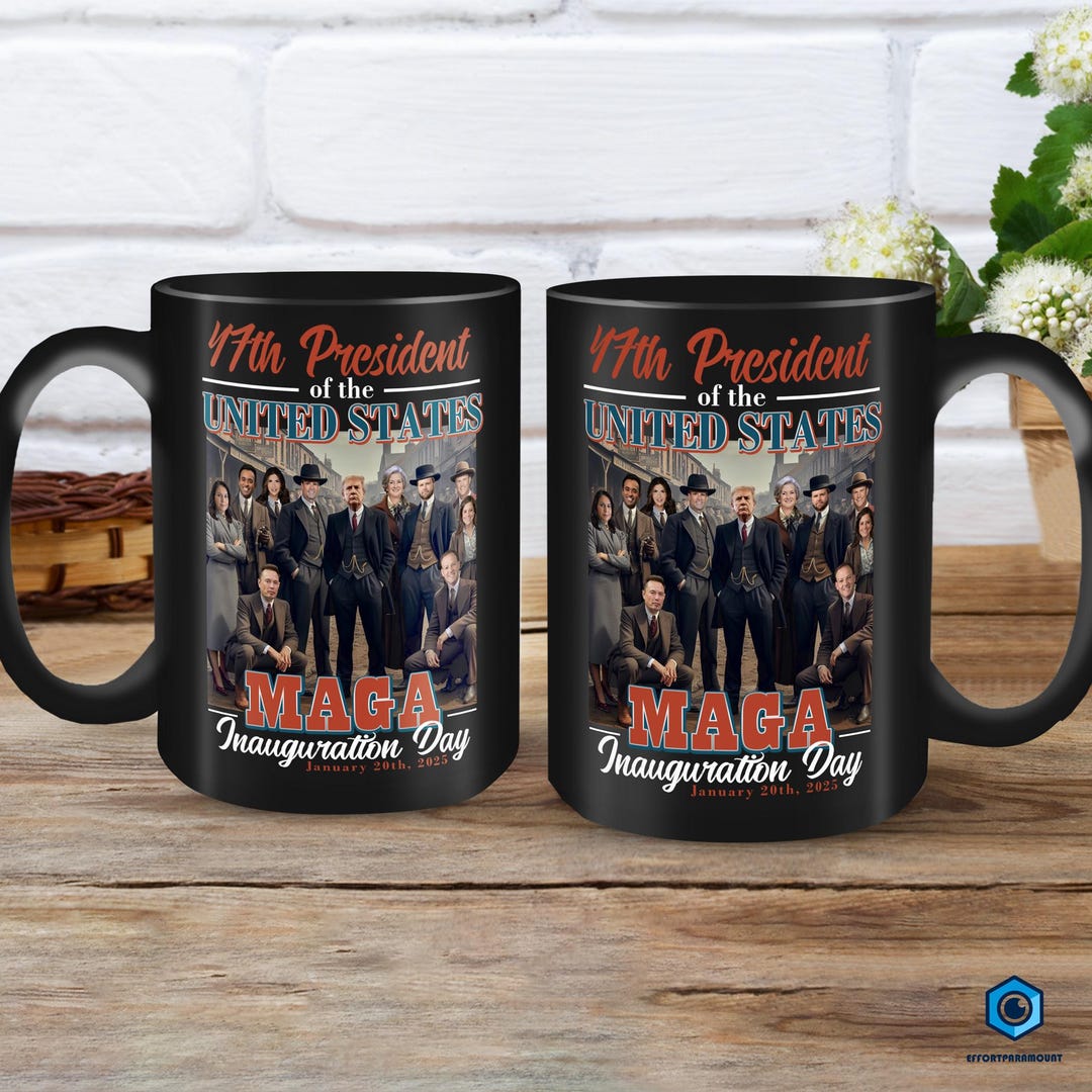 Donald Trump Inauguration Day 2025 Coffee Mug, Donald Trump Memorabilia ...