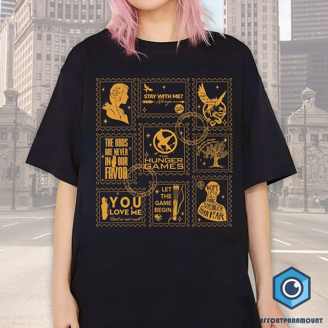 The Hunger Games Vintage Stamps Art Shirt, the Hunger Games Sweatshirt ...