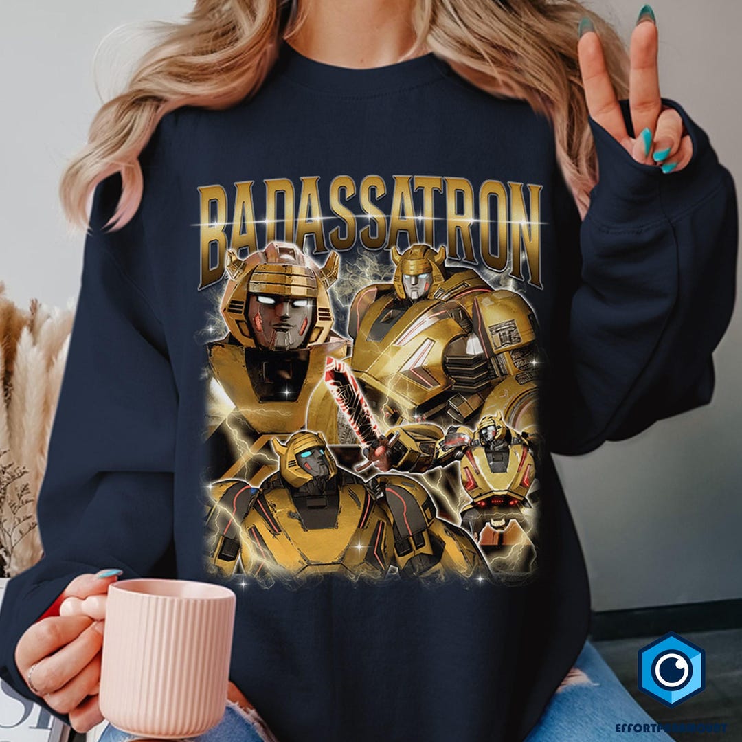Bumblebee Badassatron Transformers One Shirt, Bumblebee B-127 Shirt ...