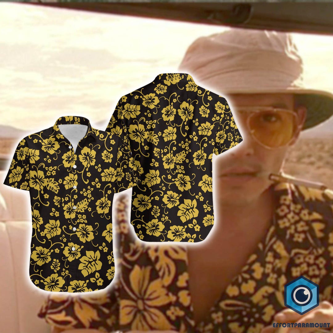 Raoul Duke Shirt, Raoul Duke Hawaiian Shirt, Fear and Loathing in Las ...