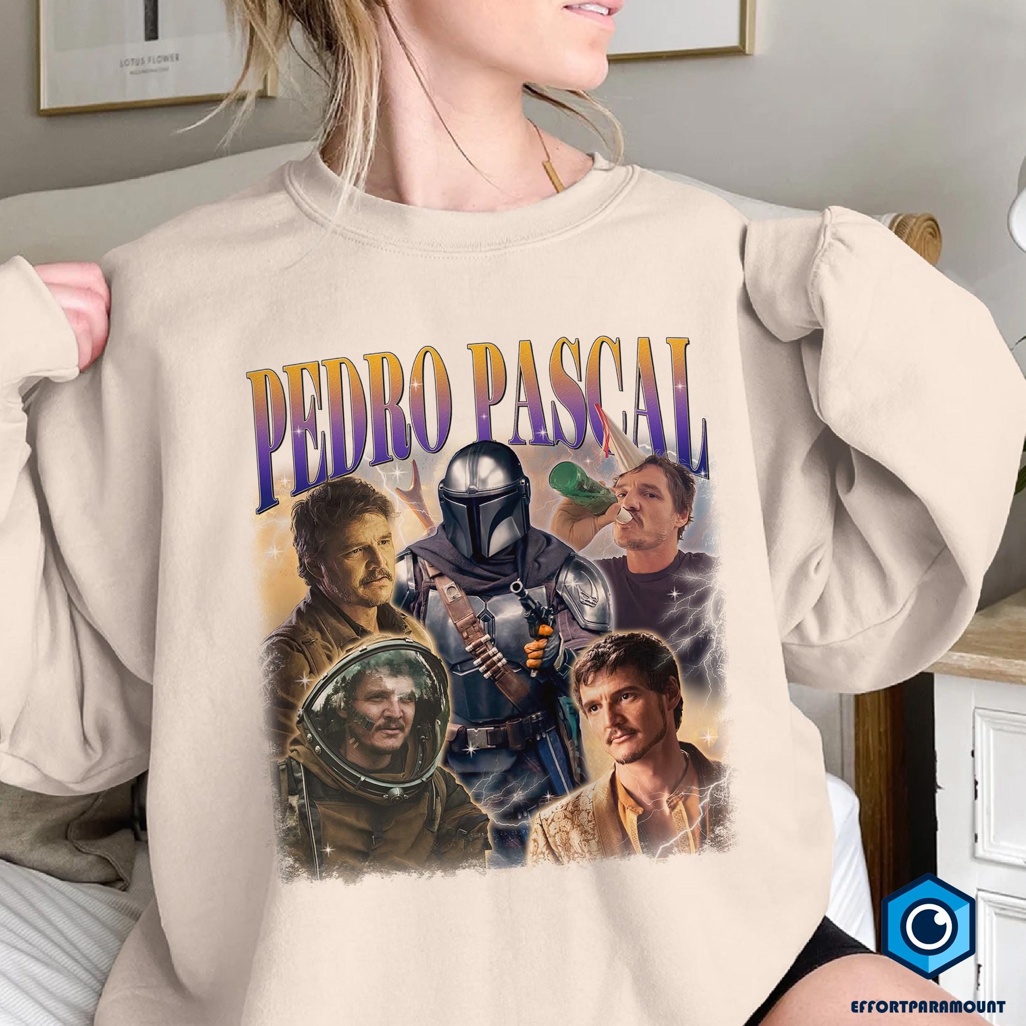Retro Pedro Pascal Shirt, Pedro Pascal Movie Shirt, Pedro Pascal Fan ...