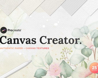 Procreate Canvas Texture - Etsy