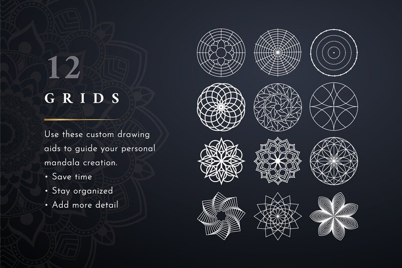 Procreate Mandala Creator Template - Etsy