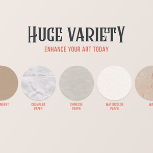 Procreate Background Textures: Paper, Canvas, Skin & Wood - Etsy