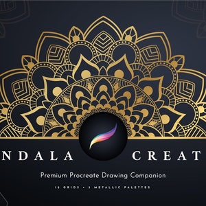 Procreate Mandala Creator Template - Etsy