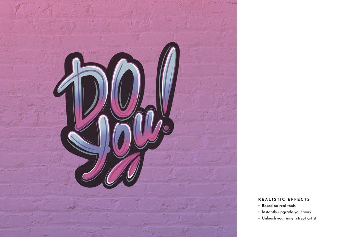 Procreate Graffiti Brush Kit - Etsy