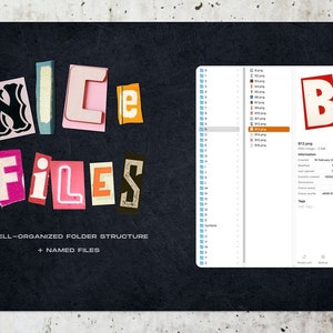 Ransom Note Kit Cut Out Letters - Etsy