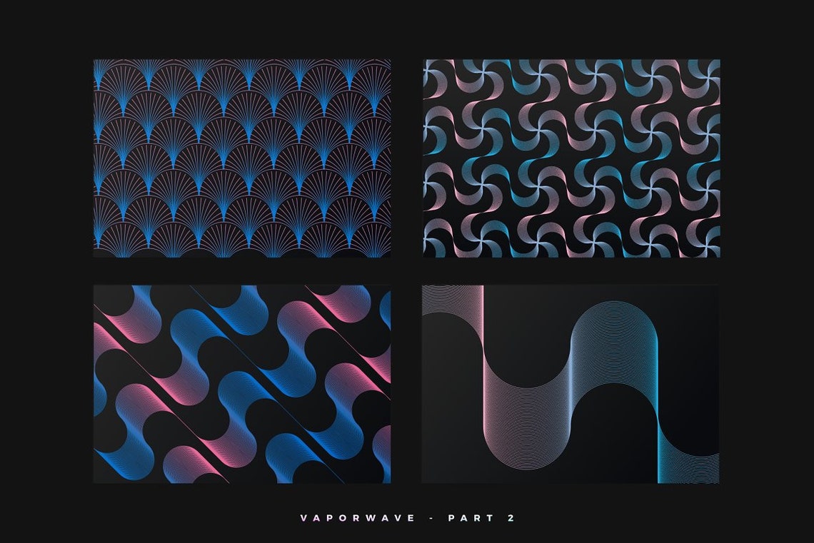 Vaporwave Vector Artworks - Etsy