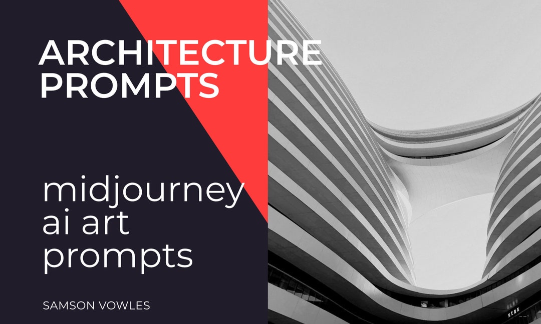 Midjourney Architecture Prompts: 20+ AI Art Prompts - Etsy