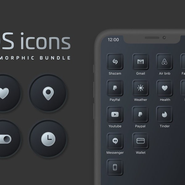 Ios 14 Icons - Etsy
