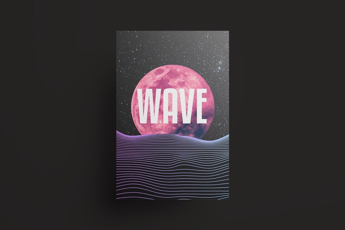 Vaporwave Vector Artworks | Etsy