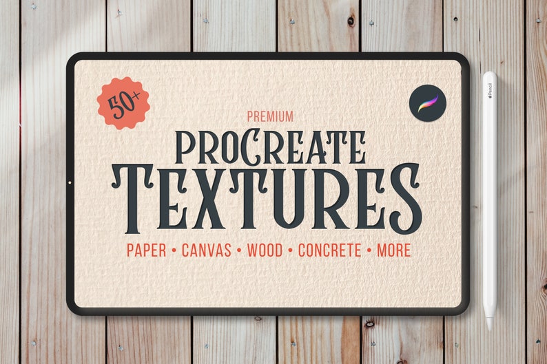 Procreate Background Textures: Paper Canvas Skin & Wood - Etsy