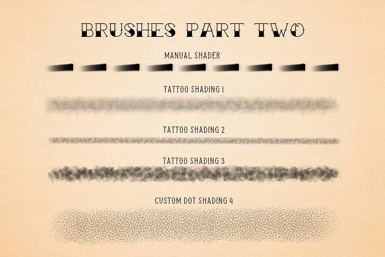 Affinity Inks Tattoo Brush Bundle - Etsy