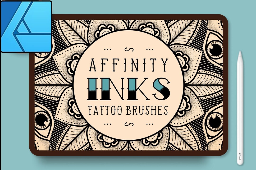 Affinity Inks Tattoo Brush Bundle - Etsy