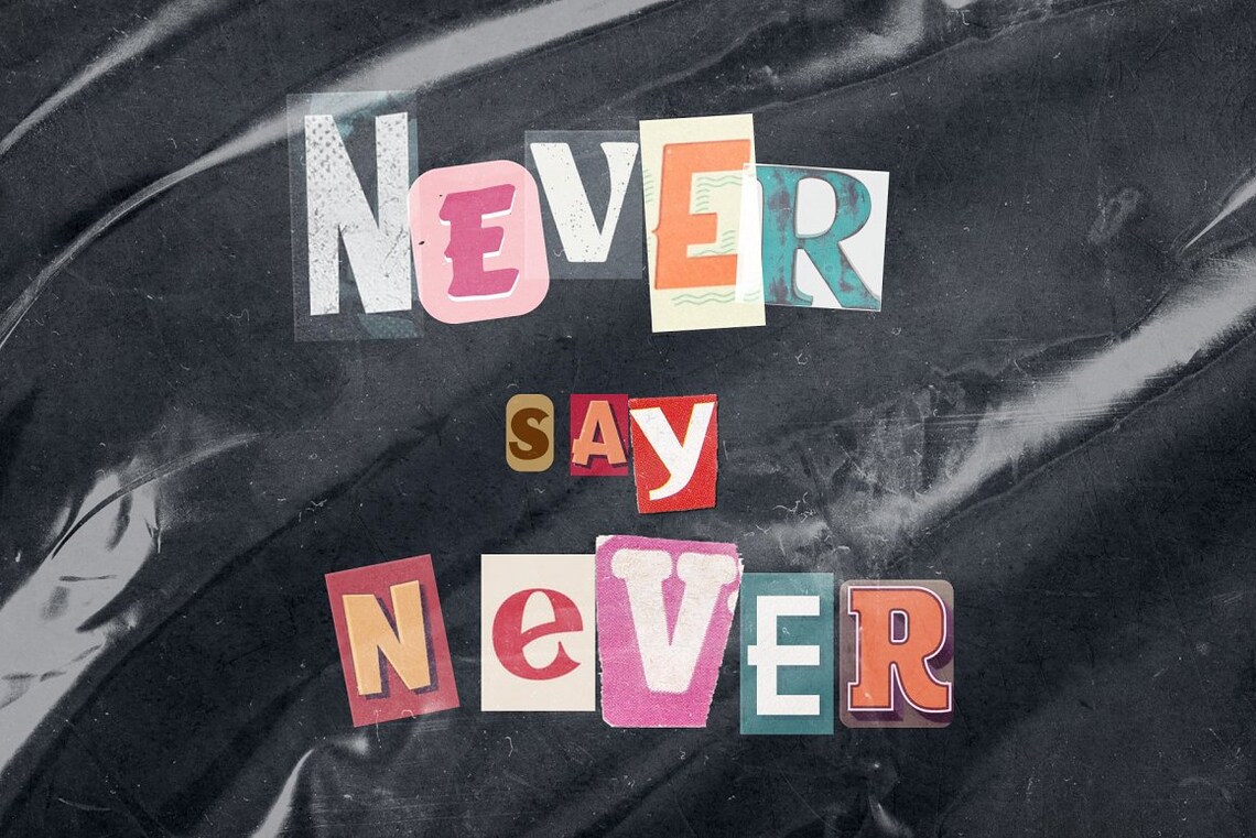 Ransom Note Kit Cut Out Letters - Etsy