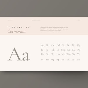 Elegant Brand Style Guide Template - Etsy