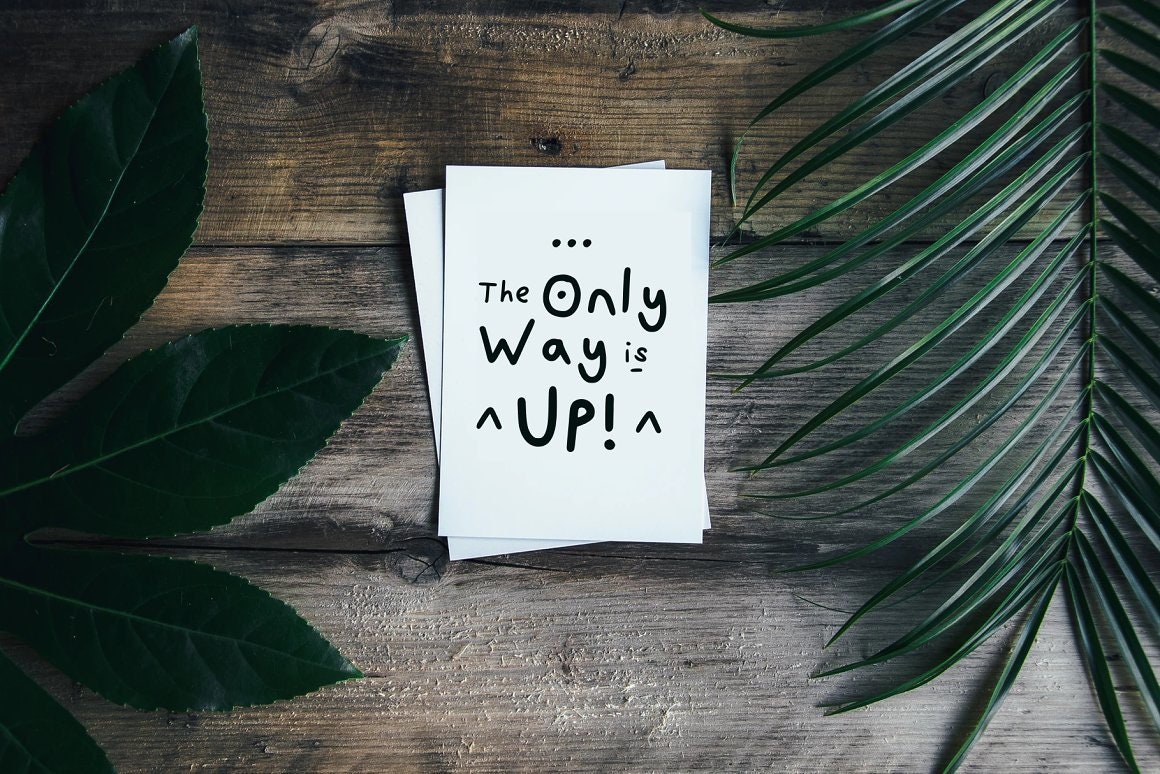 Uperty: Simple Boho Handwritten Font - Etsy