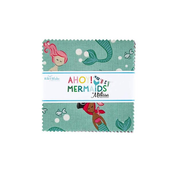 Riley Blake Mermaid - Etsy