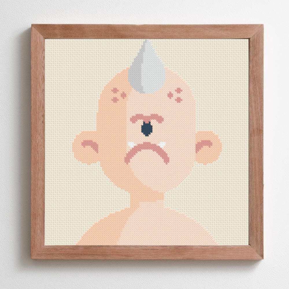 Cyclops Greek Monster Cross Stitch Pattern - Etsy