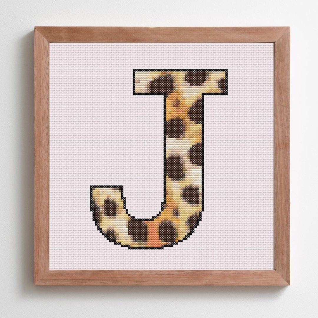 Letter J - Animal Print Pattern Pack - Etsy
