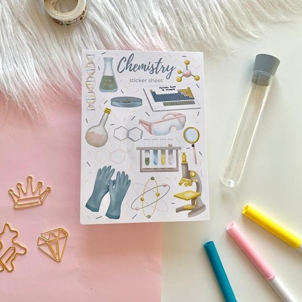 Science Sticker - Etsy