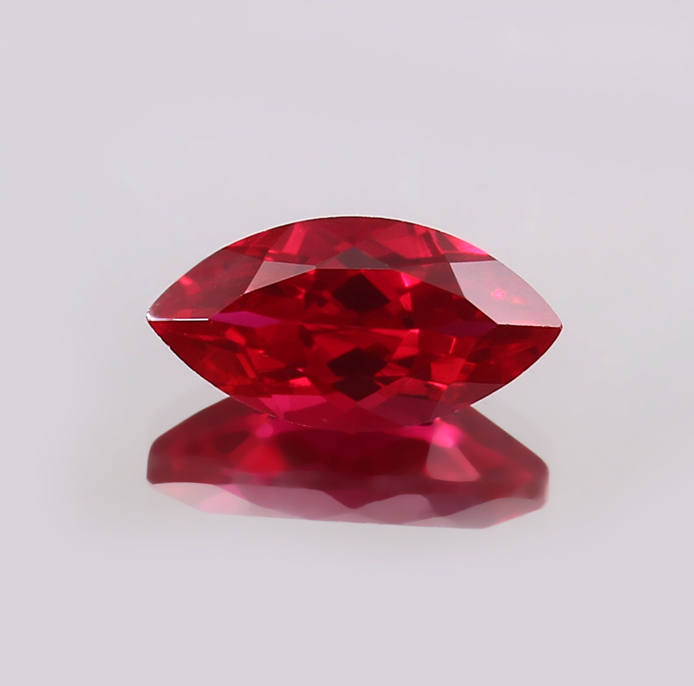 AAA Mozambique Red Ruby Loose Gemstone: Marquise Cut, 10x5 Mm - Etsy