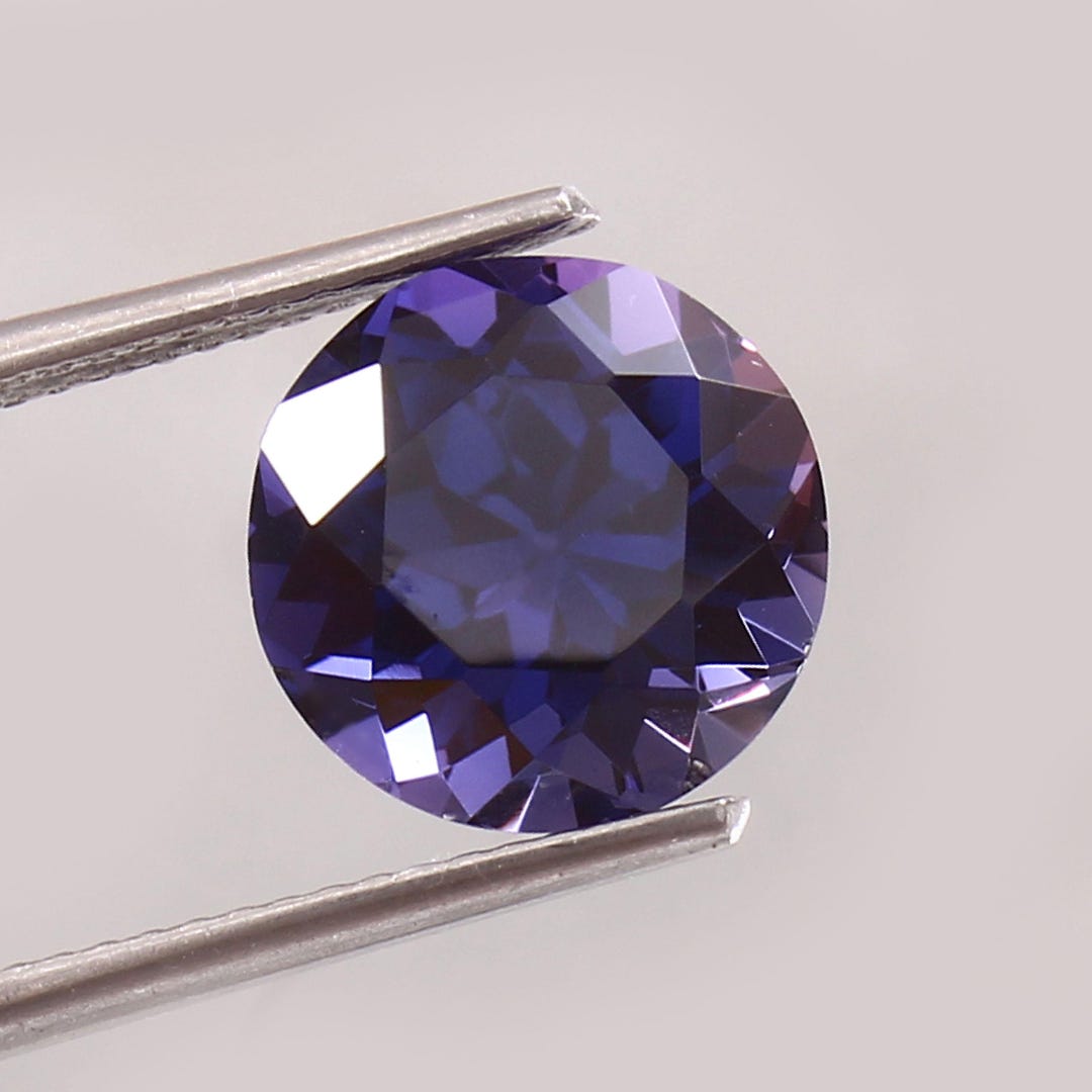 AAA 10 MM Ceylon Purple Pink Taaffeite Sapphire Gemstone Cut, Loose ...