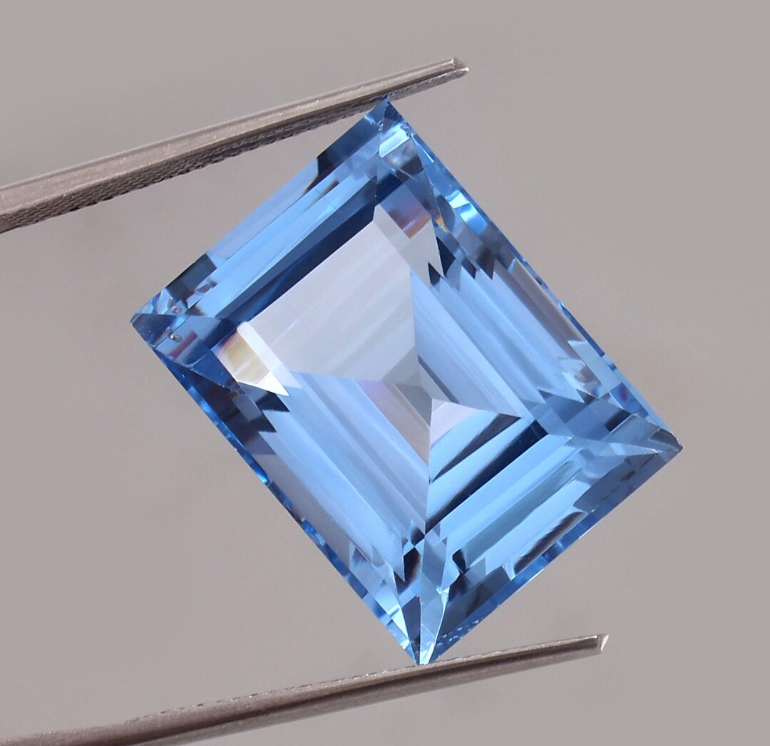 AAA 20x15 MM Flawless Brazilian Aquamarine Gemstone Cut, Loose Emerald ...