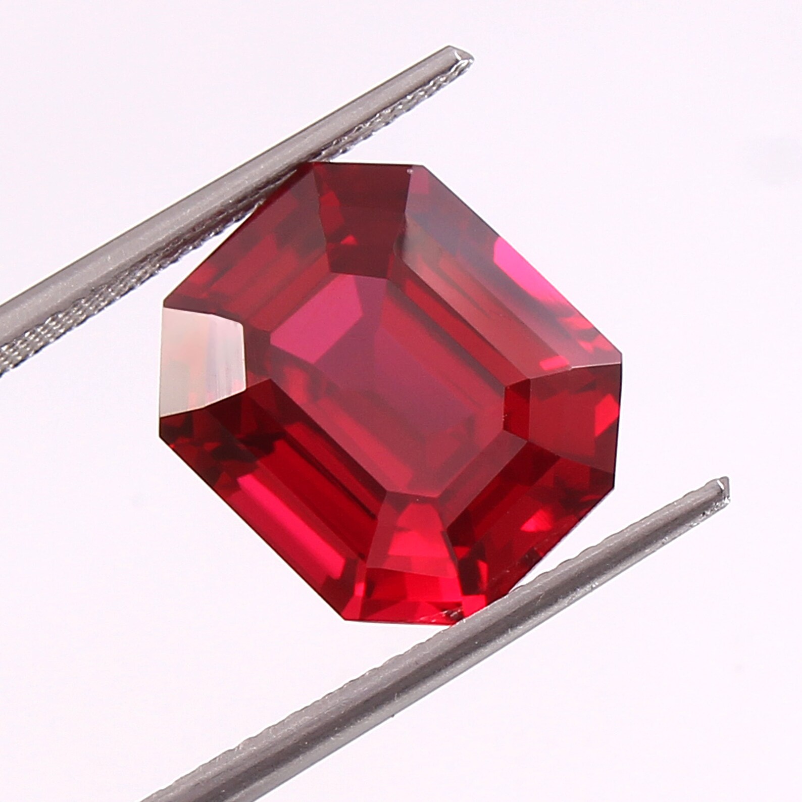 AAA Flawless Blood Red Ruby Loose Radiant Gemstone Cut - Etsy