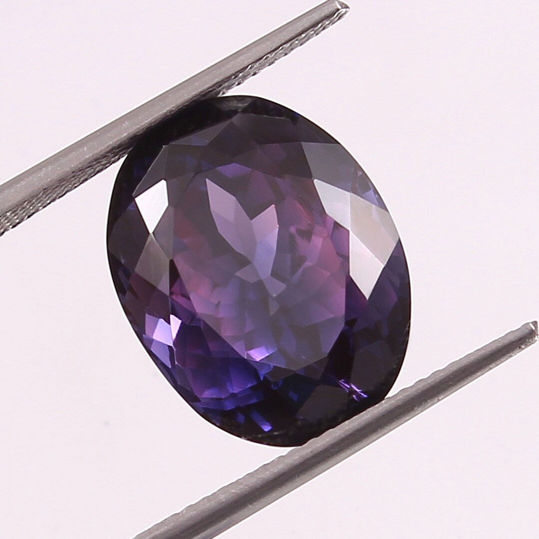AAA 16x12 MM Ceylon Taaffeite Sapphire Loose Oval Gemstone Cut, Purple ...