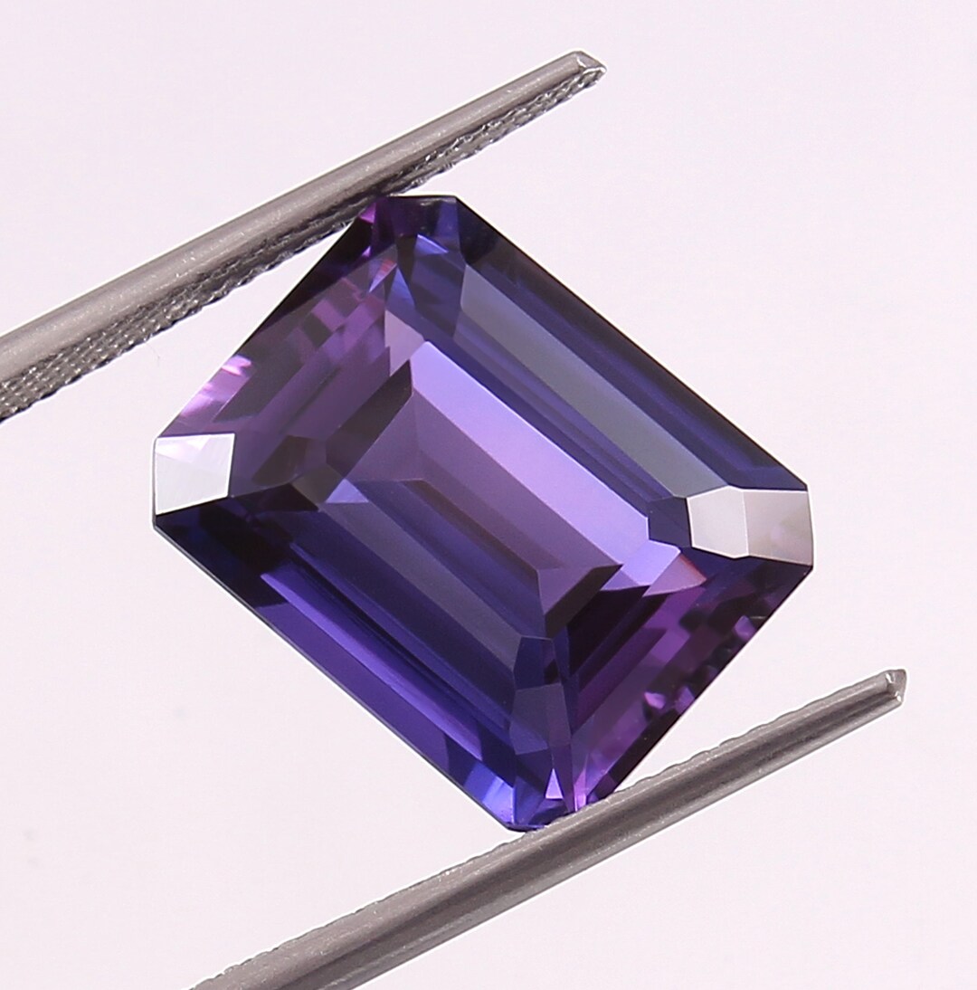 AAA Purple Pink Ceylon Taaffeite Sapphire Loose Radiant Gemstone Cut ...