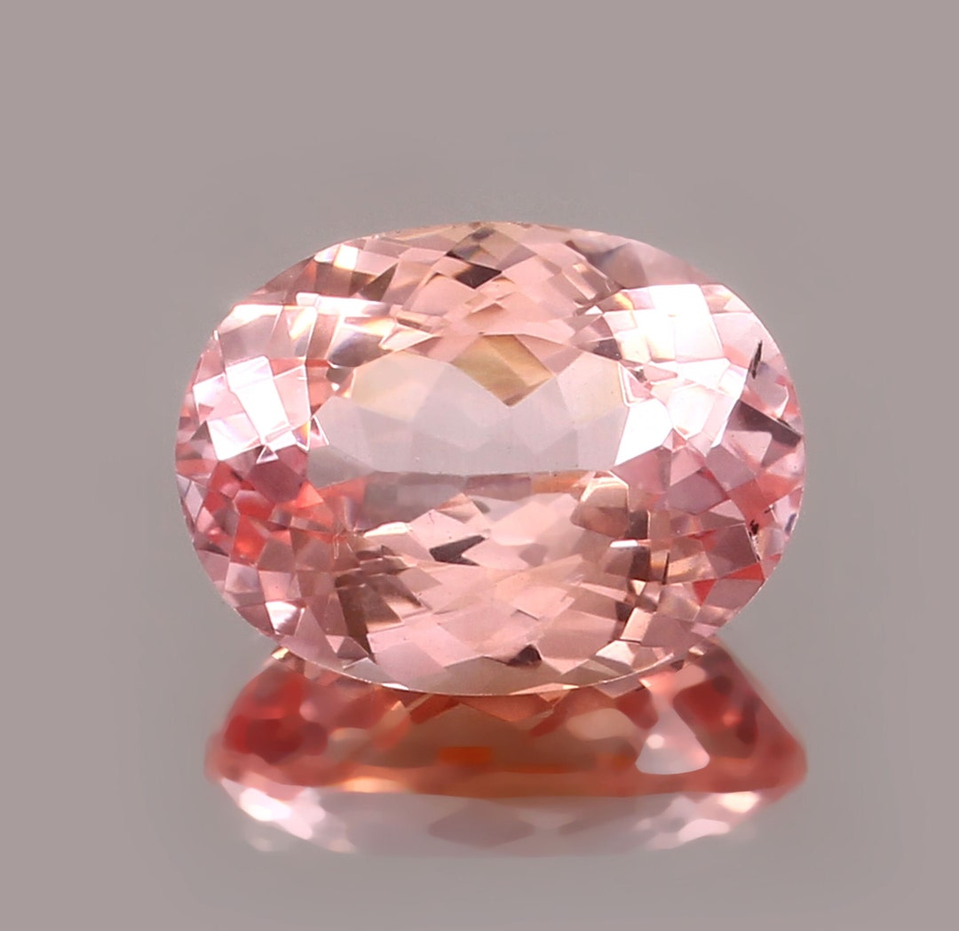 AAA 16x12 MM Ceylon Peach Padparadscha Sapphire Gemstone Cut, Loose ...