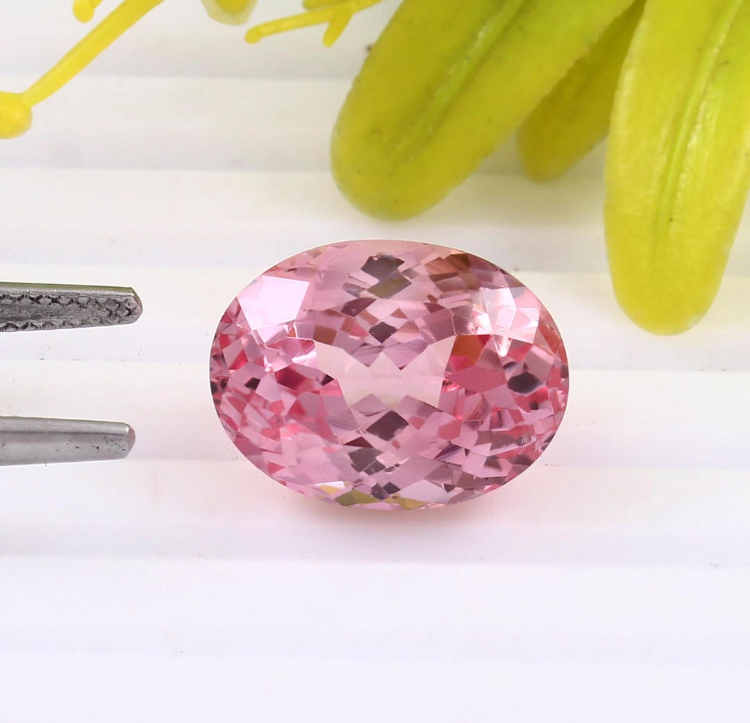 AAA 15x11 MM Flawless Madagascar Morganite Loose Oval Gemstone Cut ...