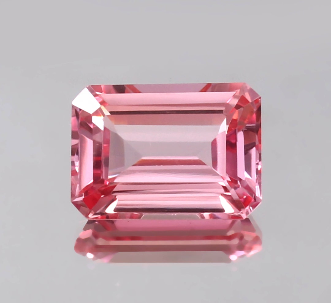 AAA 10x14 MM Flawless Pink Morganite Loose Radiant Gemstone Cut ...