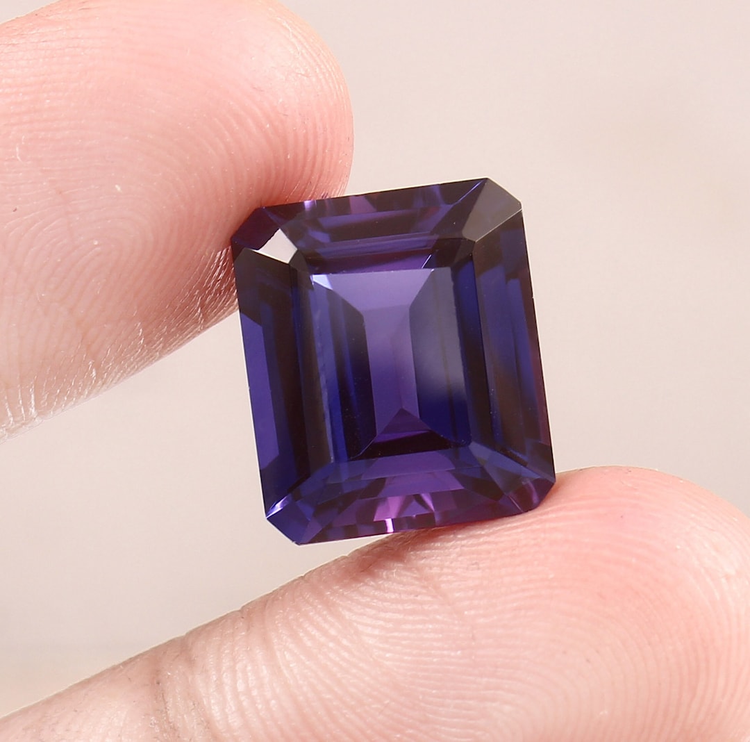 AAA Purple Pink Taaffeite Gemstone: 13.30 Carat Octagon Cut - Etsy