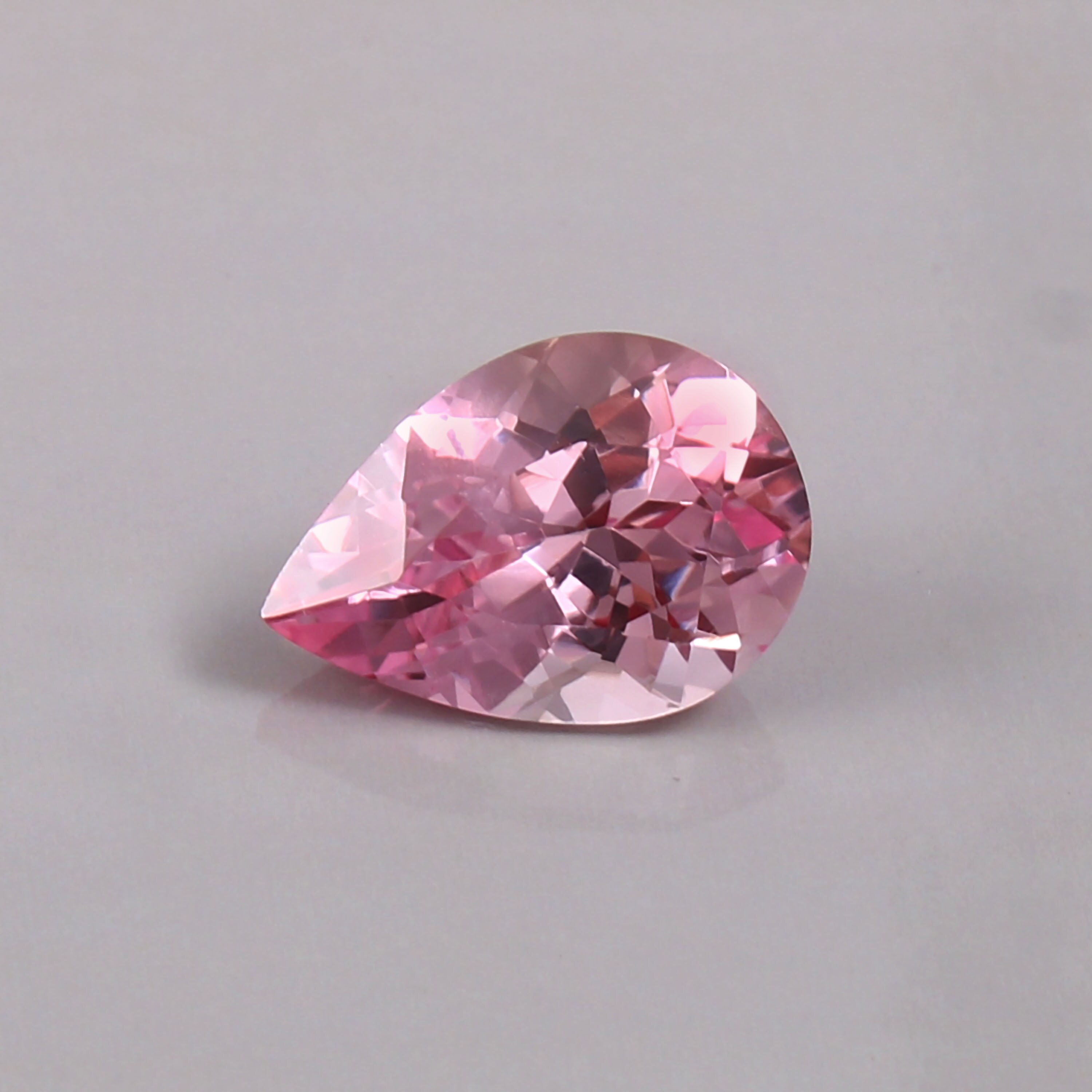 AAA 5.65 Ct Natural Pink Madagascar Morganite Pear Gemstone - Etsy