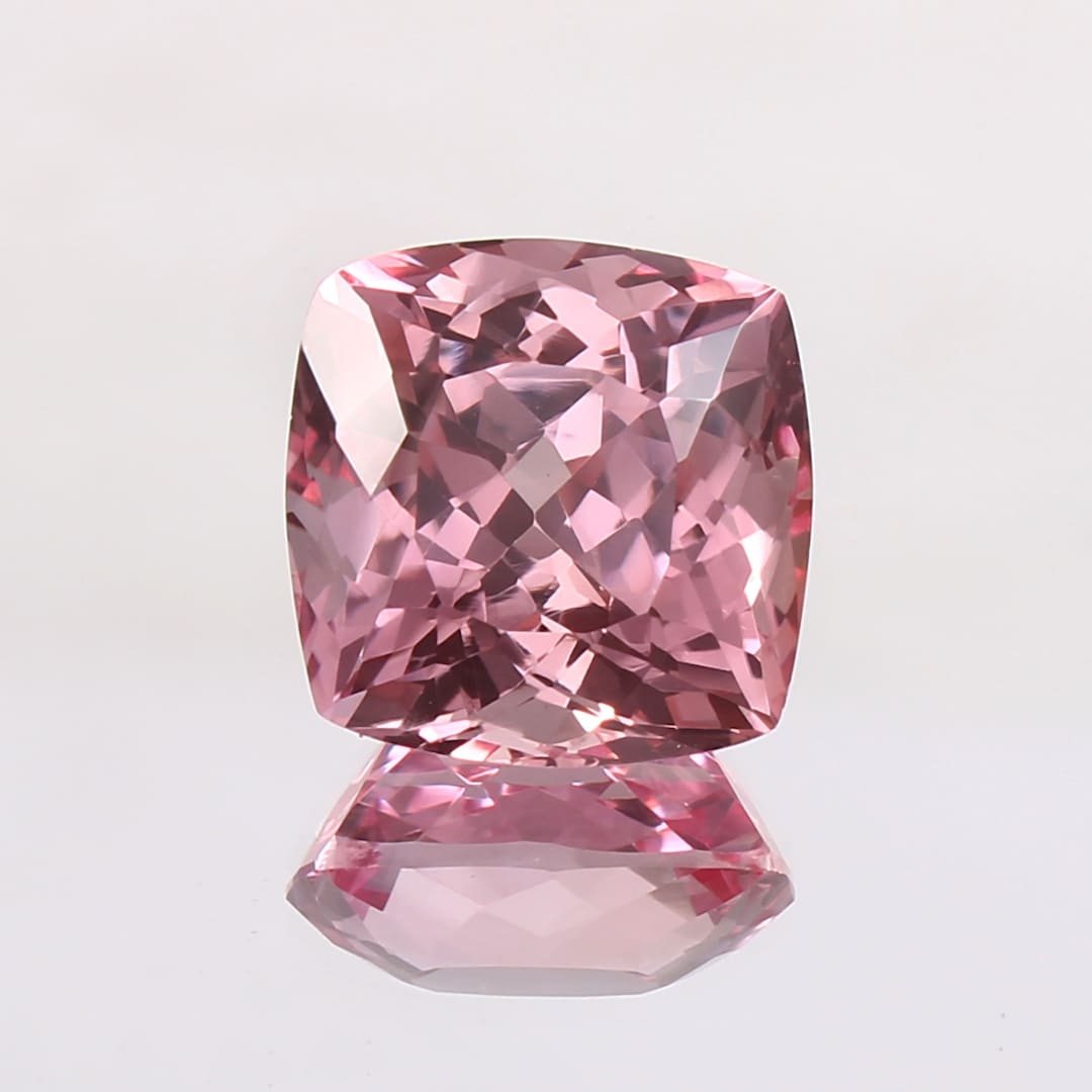 AAA Madagascar Morganite Loose Cushion Gemstone Cut, Cushion Pink ...