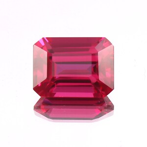 AAA Flawless Blood Red Ruby Loose Radiant Gemstone Cut Transparent Ruby ...