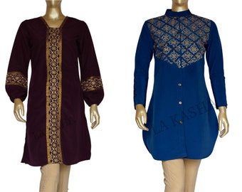 Japanese Tunic Embroidery - Etsy