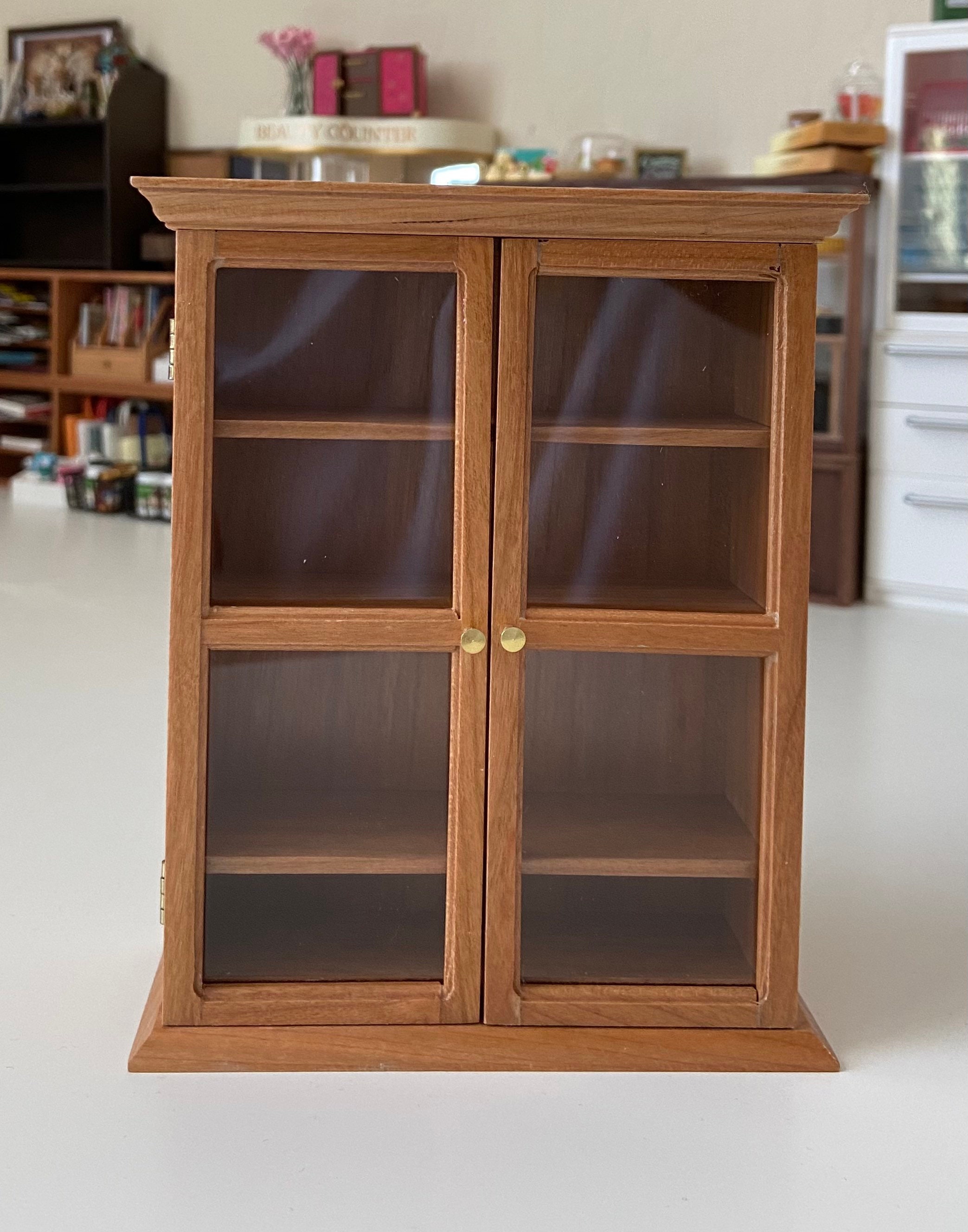 Dollhouse Miniature Wooden Wall Cupboard Cabinet Kitchen - Etsy