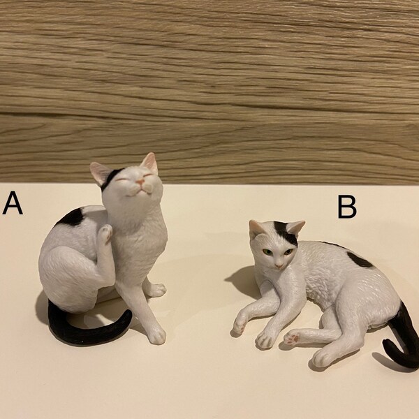 Miniature Cat Figurine - Etsy