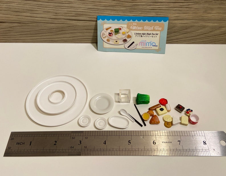 Vintage MIMO Miniature High Tea Set Dollhouse Miniature Food - Etsy