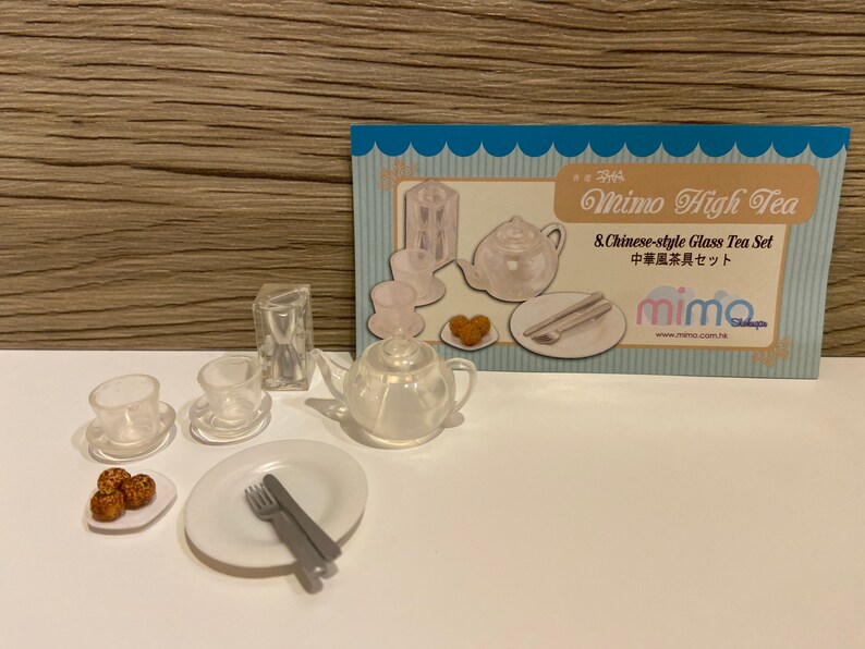 Vintage MIMO Miniature High Tea Set Dollhouse Miniature Food - Etsy ...